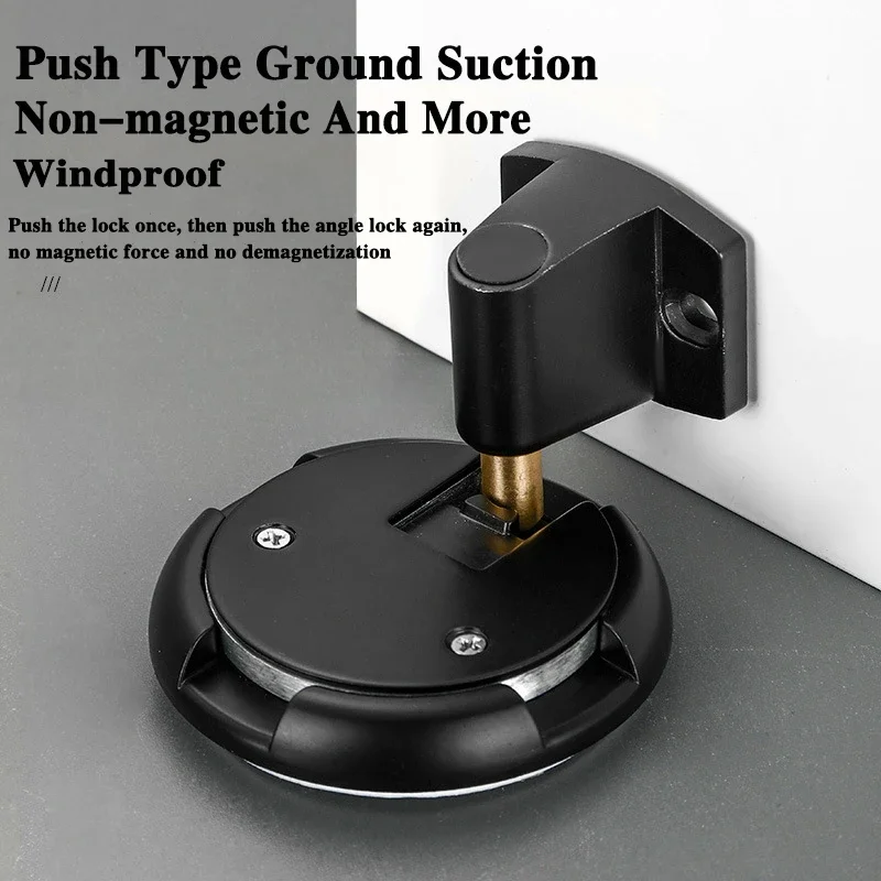 1-2-Pieces-Door-Stop-Closer-Stoppers-Damper-Buffer-Strong-Magnetic ...