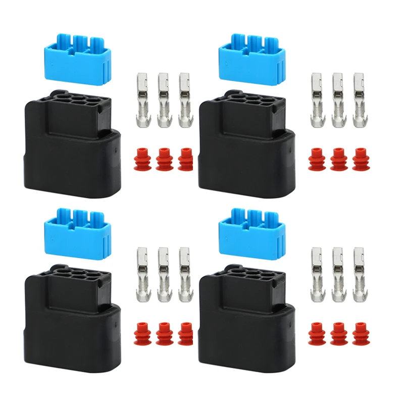 4x For Honda K Series K20 K24 3 Pin Ignition Coil Pack Connector Plug ...