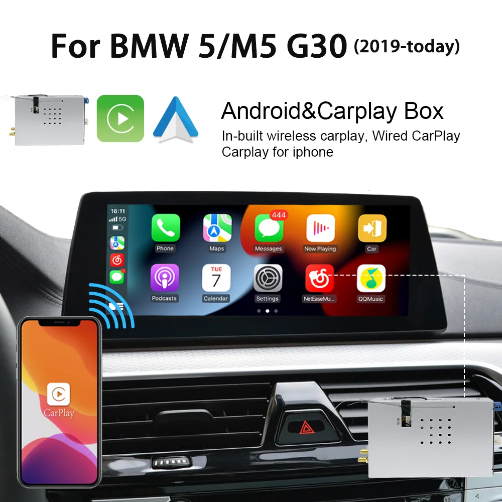 Wit-up Carplay Box Android Box Carplay Box Ai Carplay For 2020 Bmw 5 M5 ...