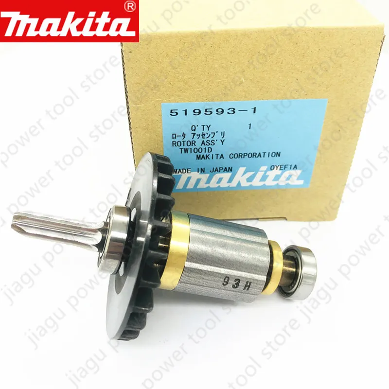 Armature-rotor-519593-1-For-Makita-519384-0-fits-DTW1002z-TW1001D ...