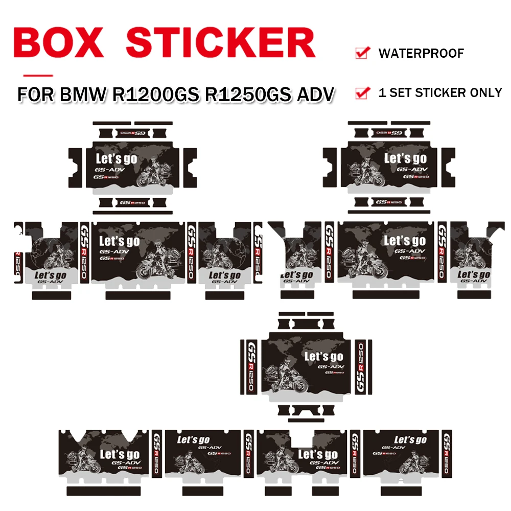 Reflective-Stickers-For-BMW-R1250GS-Adventure-GS-R1250-R1200-GSA-2014 ...