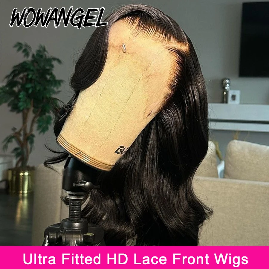 WowAngel-13x6-HD-Lace-Front-Human-Hair-Wigs-PrePlucked-250-Body-Wave-HD-Transparent-Lace ...