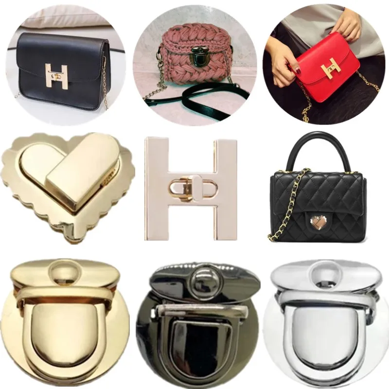 3-styles-Hardware-Bag-Lock-Catch-Handbag-Snap-Clasps-Turn-Twist-Lock ...