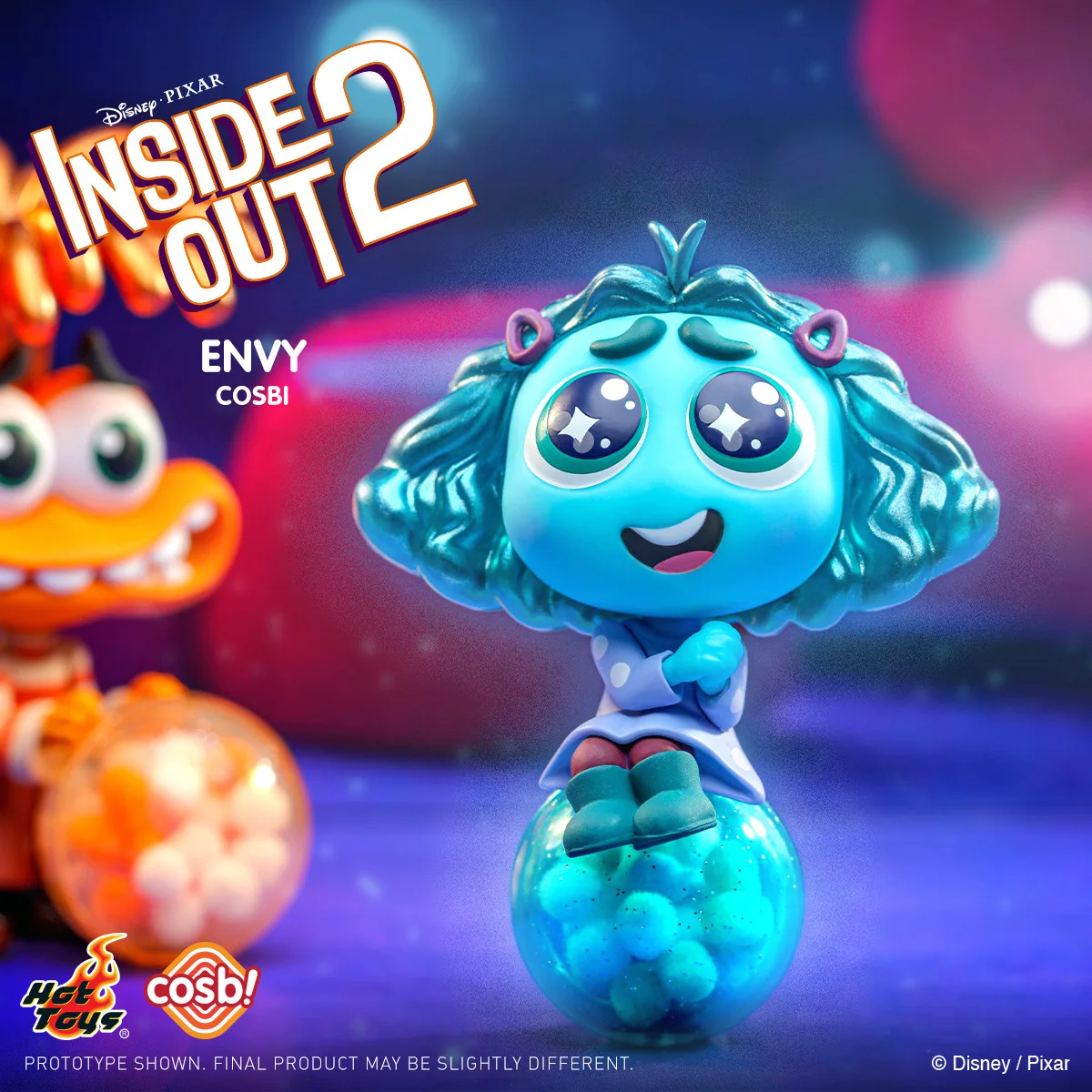 2024 Hottoys Cosbi Disney Pixar Inside Out 2 Figure Joy Sadness Anger ...
