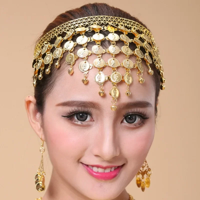 New-Dance-Performance-Accessories-Multiple-Sequins-Retro-Headband ...