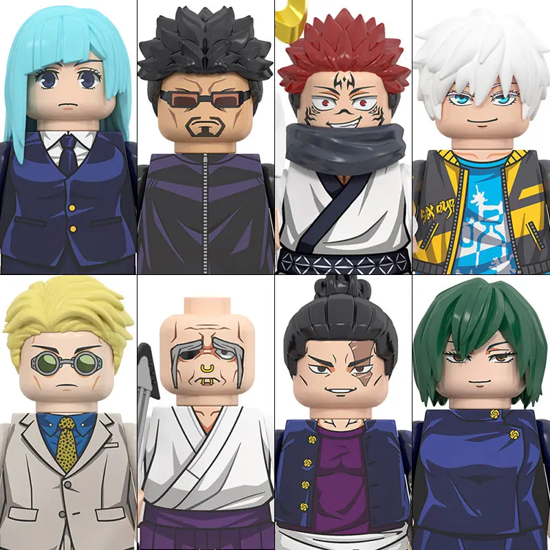 Bloques de construcción BLEACH Anime Dibujos animados Mini figuras de ...