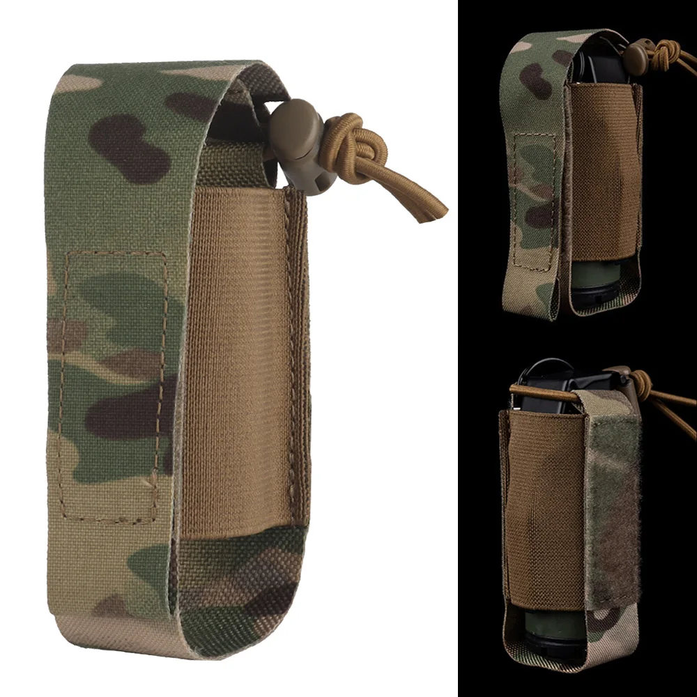 Tactical Shock Grenade Pouch Flashbang Smoke Grenade MOLLE Bag Airsoft ...