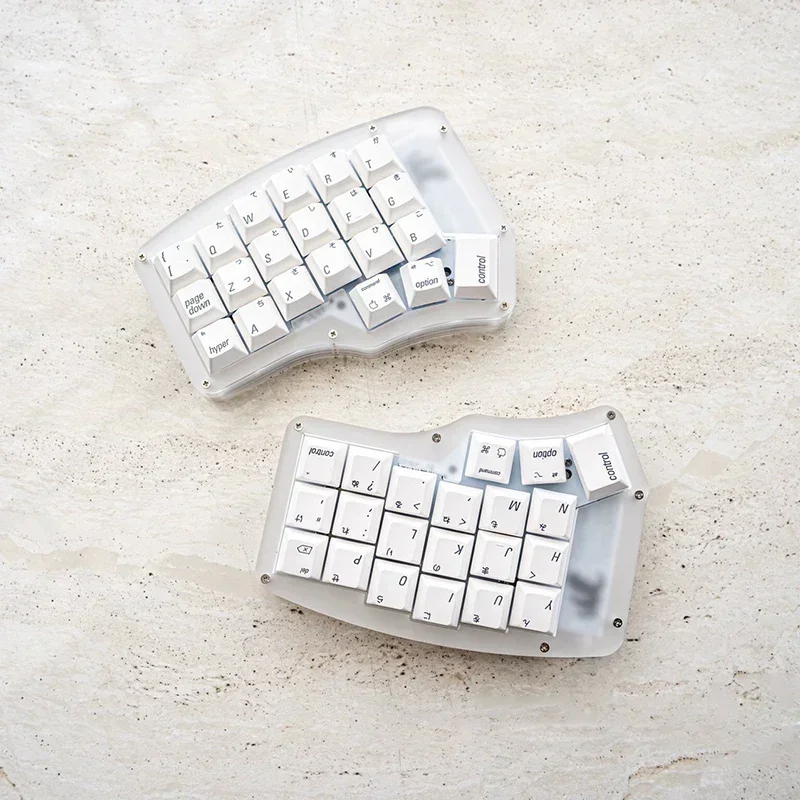 If-corne-Split-Keyboard-Kit-2-4g-Wireless-Hot-swappable-Mechanical ...