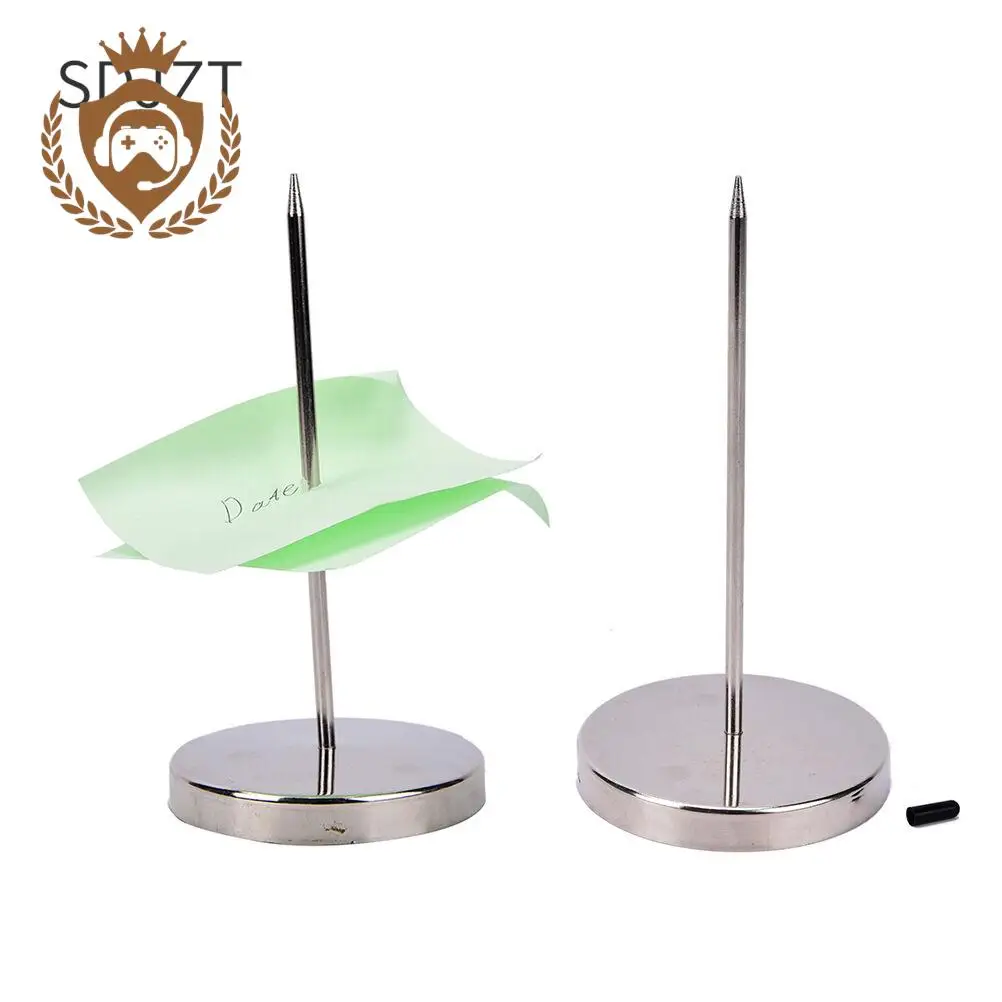 Safe-Memo-Holder-Spike-Stick-For-Bill-Receipt-Note-Paper-Order-Office ...