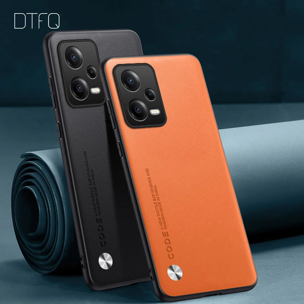 Case for Redmi Note 12 5G Luxury Leather Case for Redmi Note 12 Pro ...