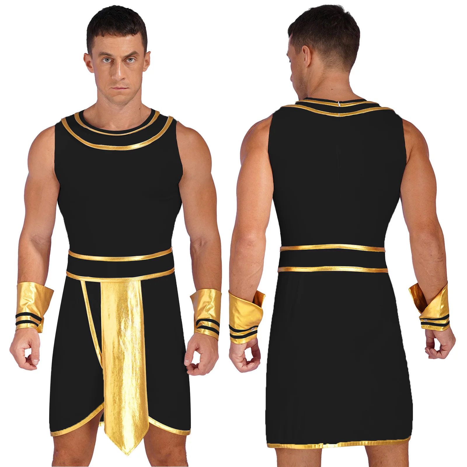 Mens-Ancient-Egypt-Fancy-Dress-King-Cosplay-Pharaoh-Halloween-Theatrical-Costume-Fantasia ...