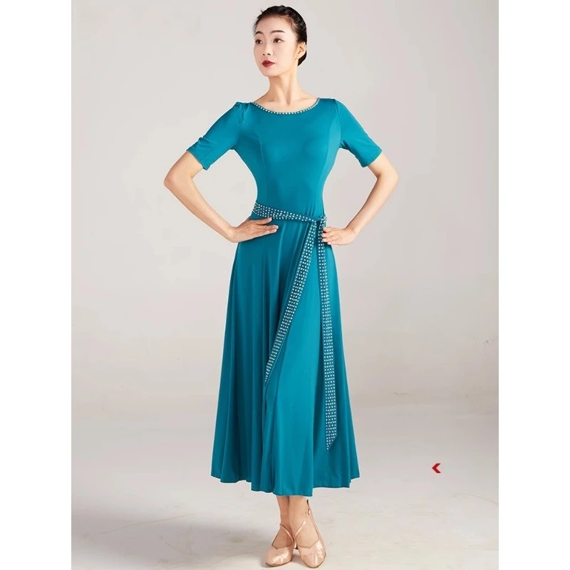 High-End-Modern-Dance-Attire-Social-Dance-Big-Swing-Dress-New ...