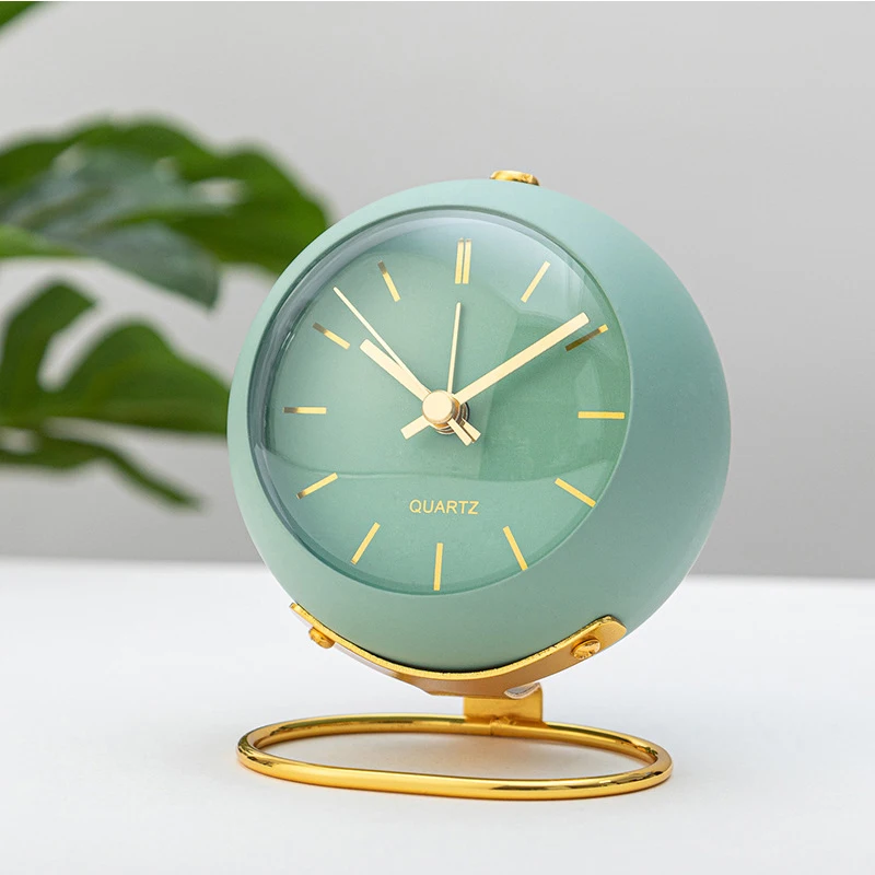 Nordic-Alarm-Clock-Mute-Luminous-Electronic-Desk-Clock-Desk-Decoration ...