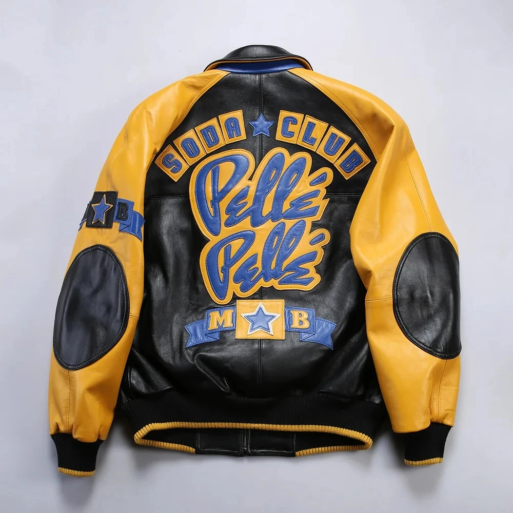 Men-s-American-Size-Baseball-Rap-Rock-Leather-Jacket-Flight-Suit-Jacket ...