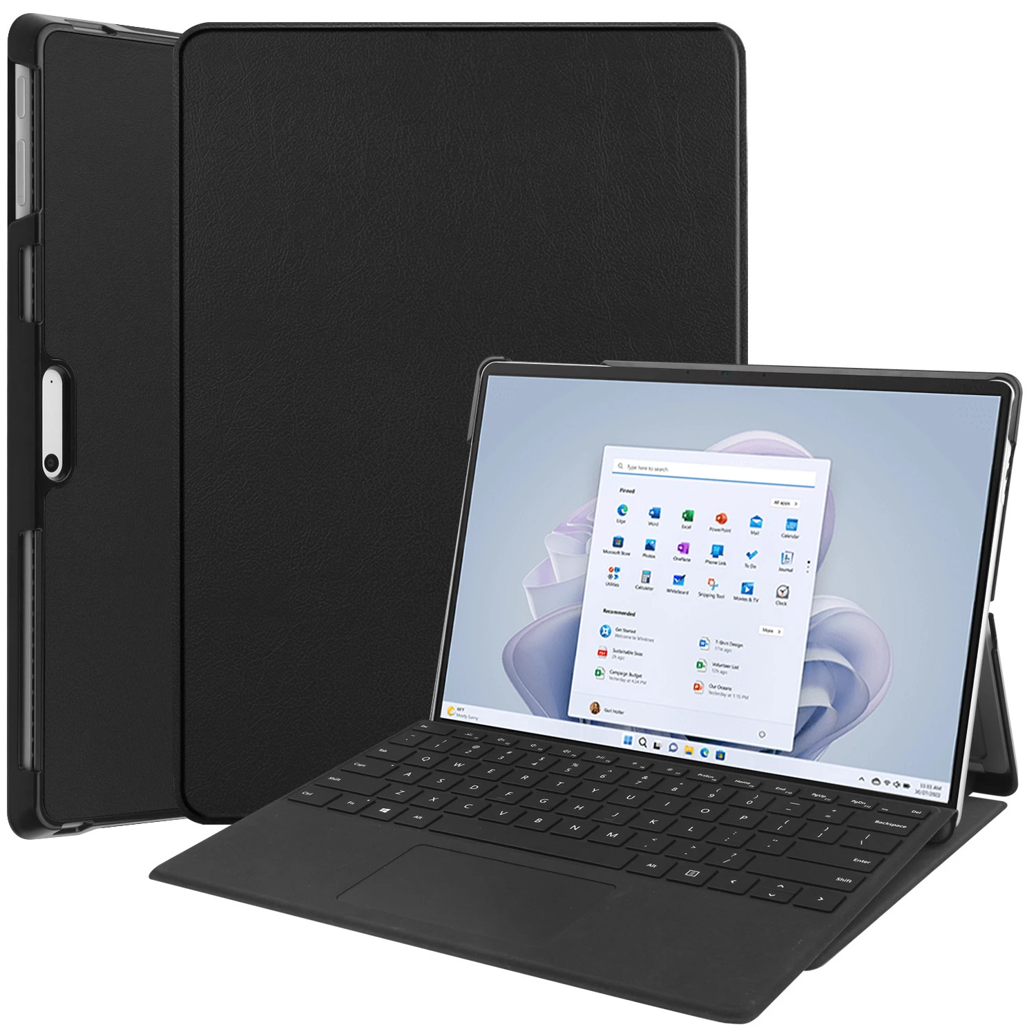 For Microsoft Surface Pro 9 2022 13" Tablet Case Ultra Thin Stand With ...