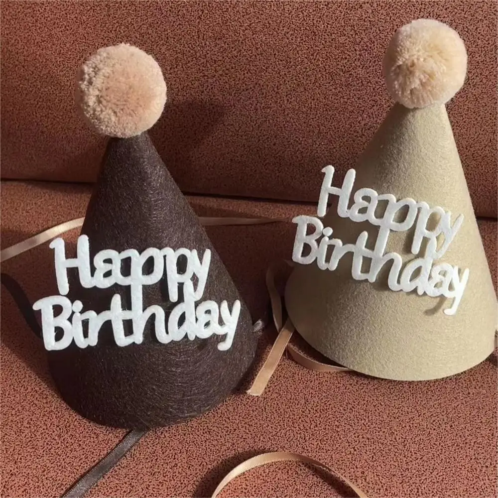 1pc-Thickened-Felt-Cone-Birthday-Hats-Dress-Up-for-Girls-Boys-Happy ...