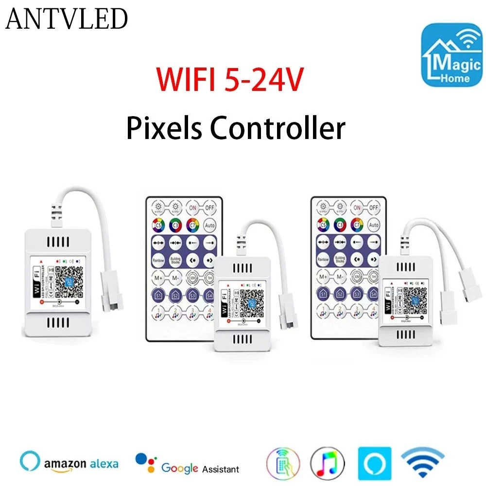 Ws2811 Ws2812 Magic Home Wifi Rgb Pixels Led Controller Compatible ...