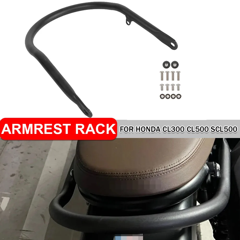 Motorcycle-Luggage-Rack-Rear-Grab-Bars-For-Honda-CL-300-500-CL500-2023 ...