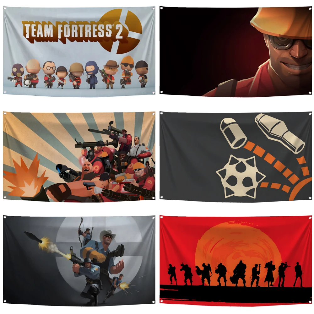 2-3Ft-3-5Ft-Team-Fortres-2-TF2-Flag-Polyester-Printed-Game-Tapestry ...
