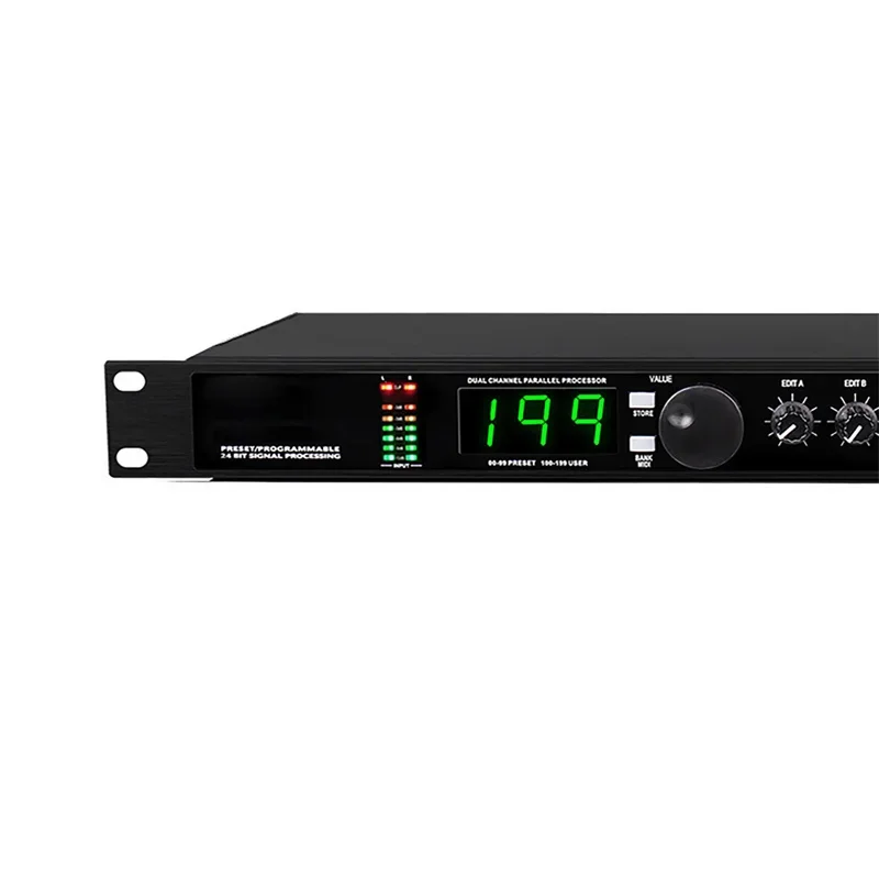 Dsp Audio Processor LEUS T4 Professional Digital Reverberation Multi ...