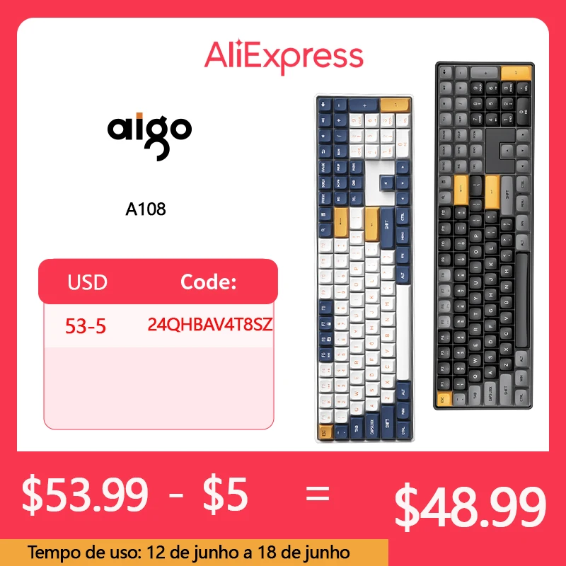 Aigo-a108-gaming-teclado-mec-nico-2-4g-sem-fio-usb-tipo-c-com-fio ...