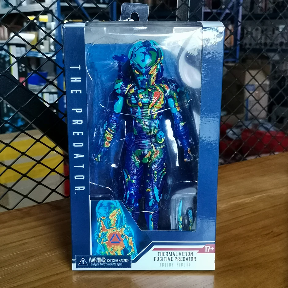 NECA The Predator Thermal Vision Fugitive Predator Collectible Action Figure Model Toy