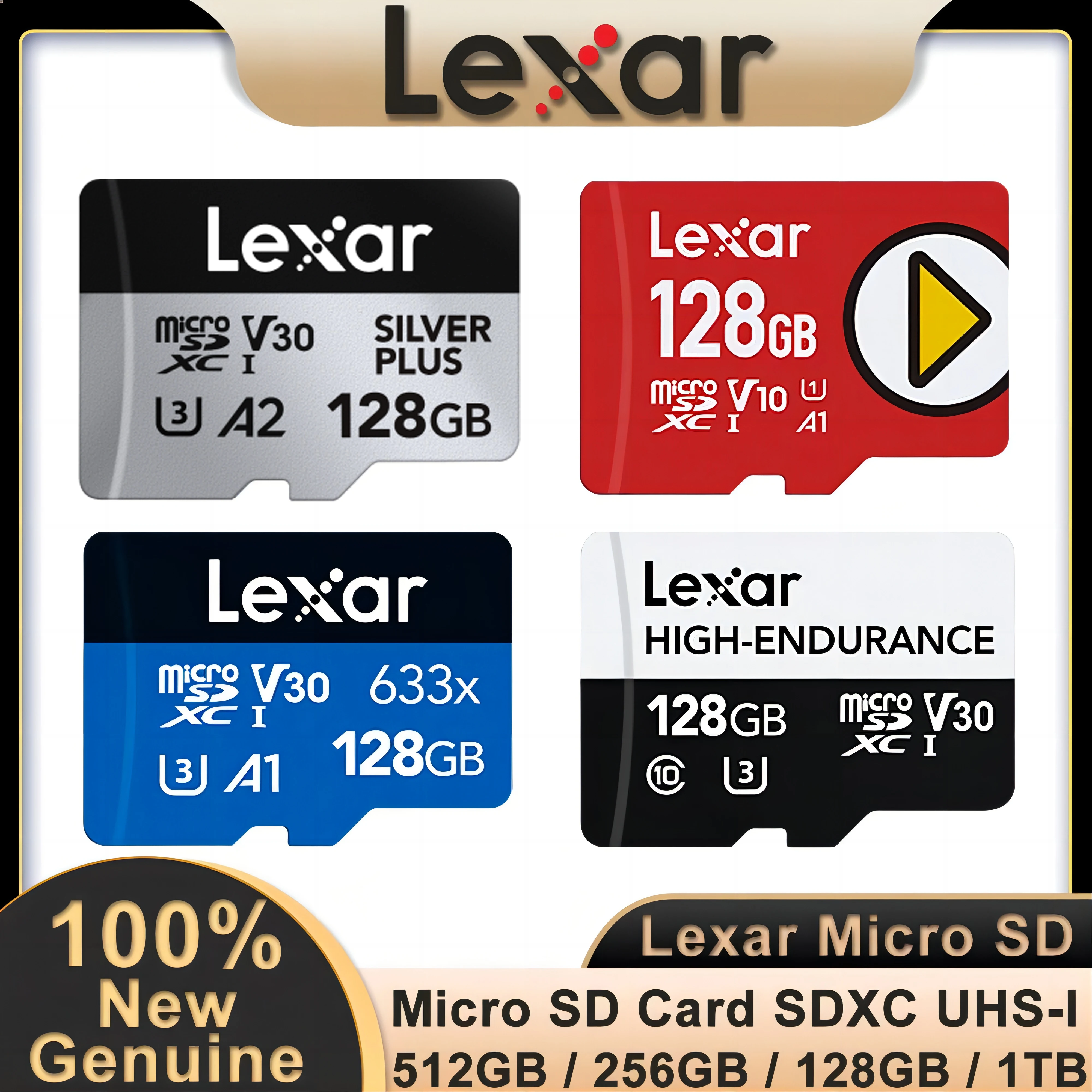 Original-Lexar-1066x-Play-633x-HIGH-ENDURANCE-64GB-128GB-256GB-512GB ...