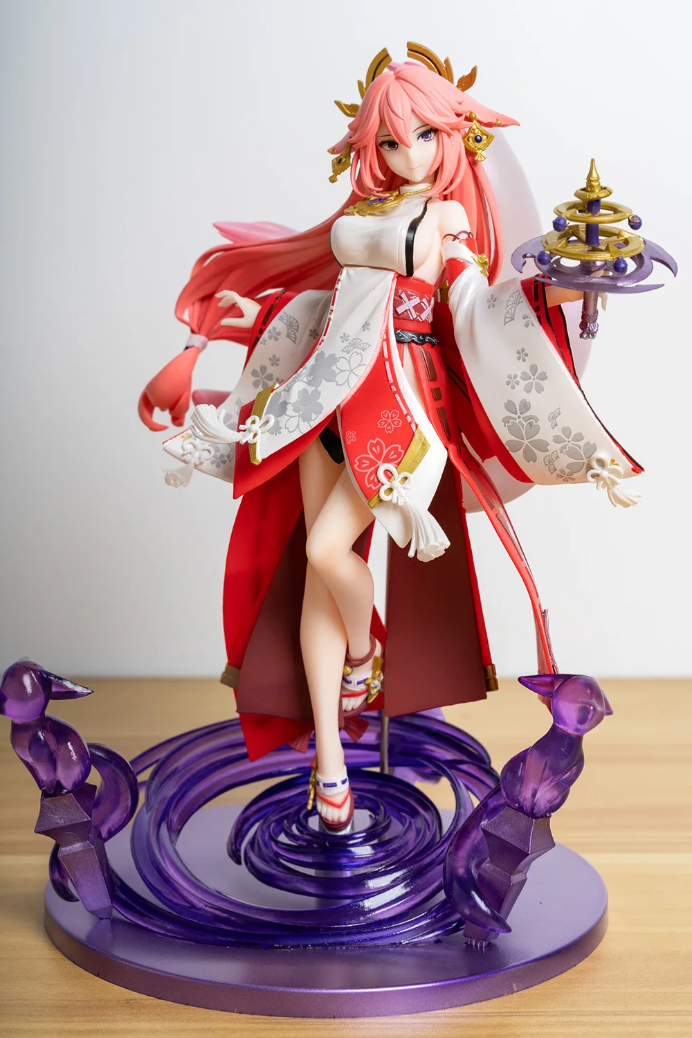 Figuras de anime Genshin Impact Yae Miko, Yaemiko, ropa extraíble ...