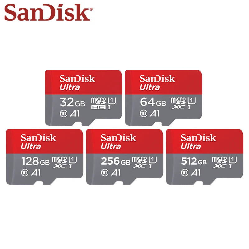 SanDisk-Ultra-Micro-SD-Card-32GB-64GB-128GB-256GB-512GB-Up-to-150MB-s ...