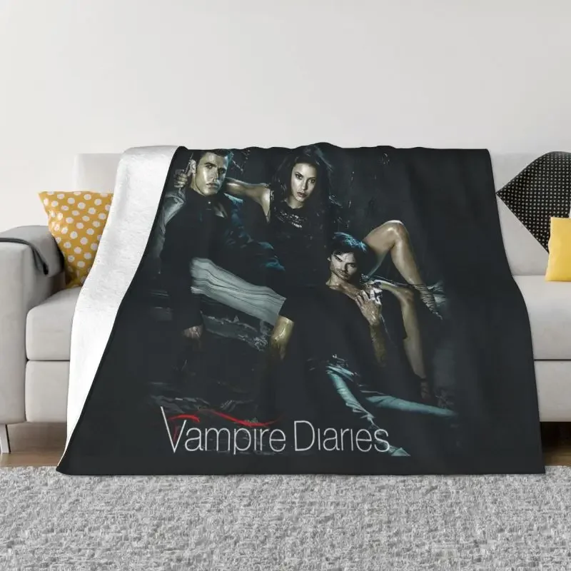 The-Vampire-Diaries-Blanket-Soft-Flannel-Fleece-Warm-Demon-Stefan ...