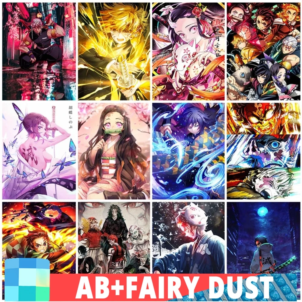 Diamond Painting Demon Slayer: My Journey from Beginner to Finished ...