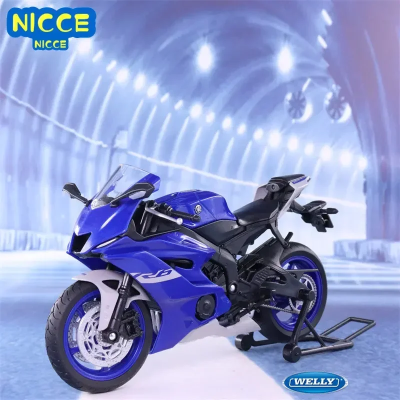 WELLY 1:12 2020 YAMAHA YZF-R6 Models Diecasts Motorcycle Heavy Duty ...