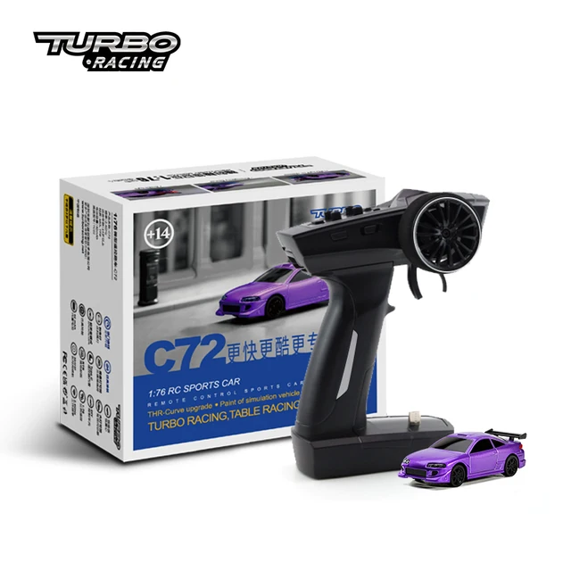 Turbo Racing 1:76 C64 C73 C72 C71 C74 Drift RC Car With Gyro Radio Full ...