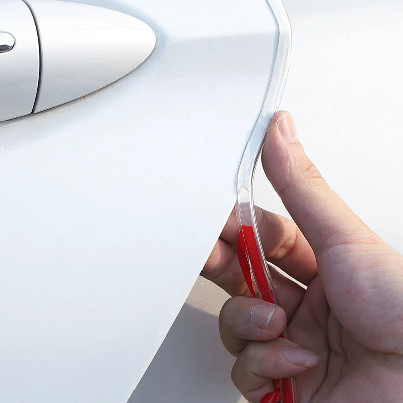 5M Transparent Car Door Edge Rubber Scratch Protector Strips Car ...