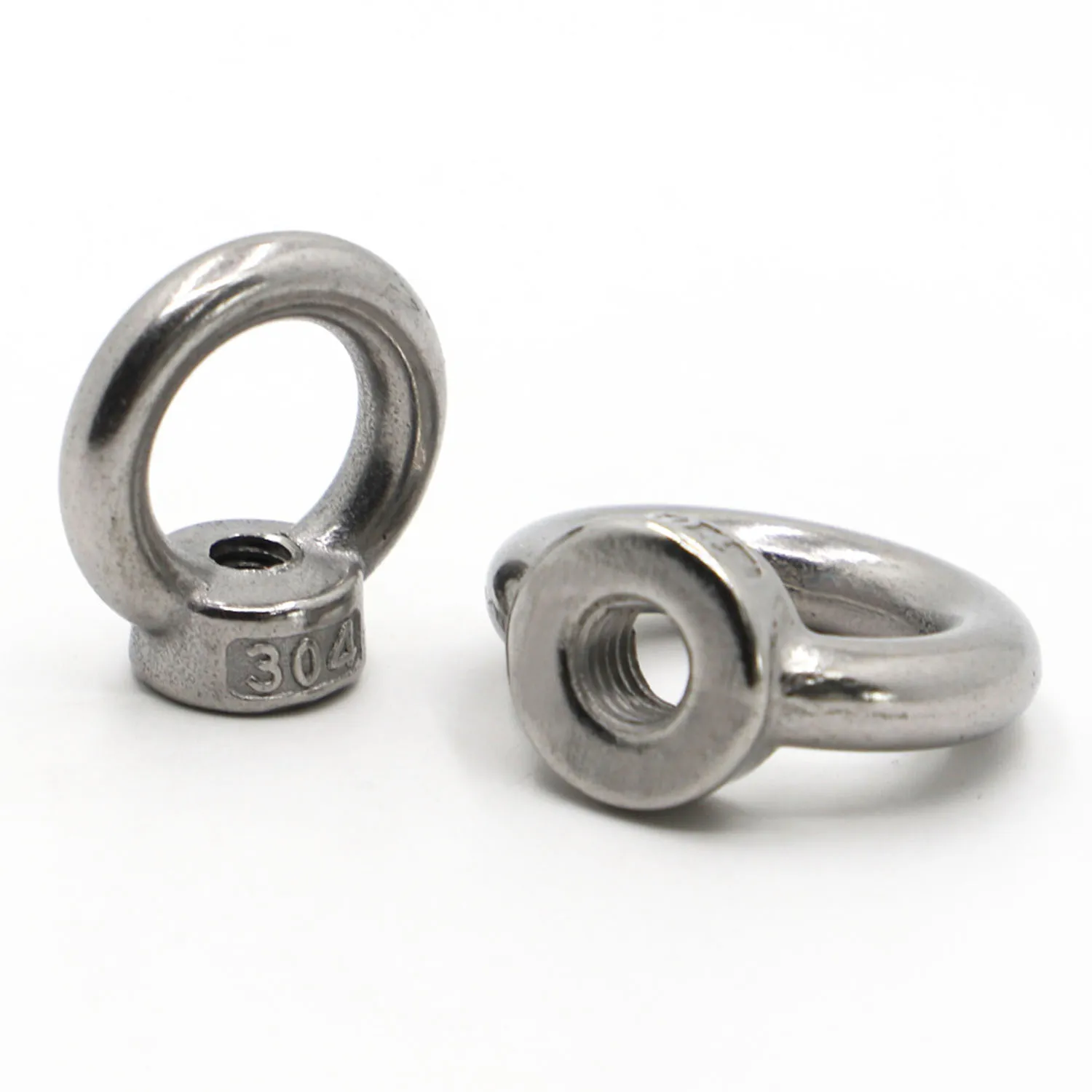 DIN582 M3 M4 M5 M6 M8 M10 304 Stainless Steel Marine Lifting Eye Nut ...