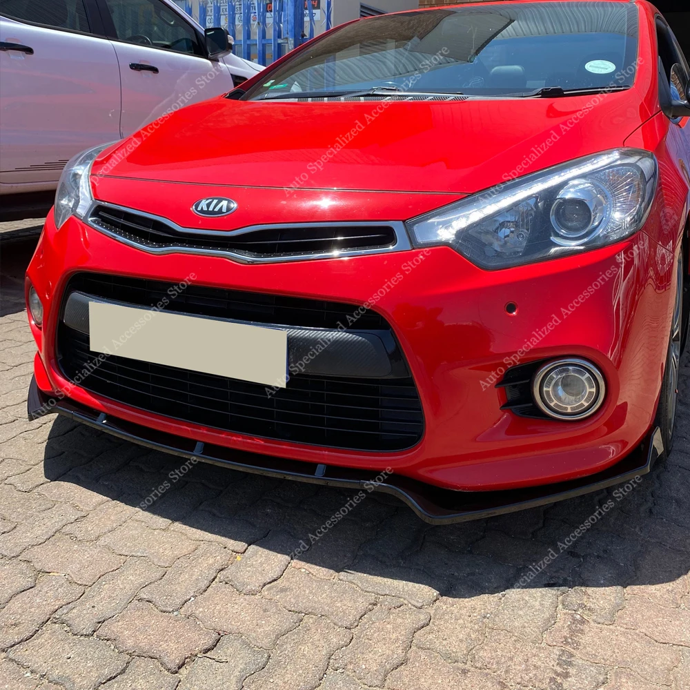 For-KIA-Cerato-K2-2-Door-Koup-Front-Bumper-Lip-Spoiler-Splitter ...