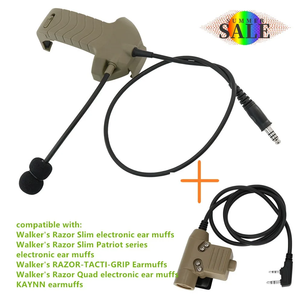 BK et BK PTT - Kit de microphone externe adaptateur DulMédiateur set ...