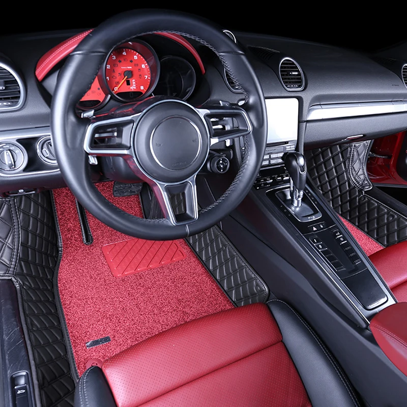 Porsche Cayman Red Interior