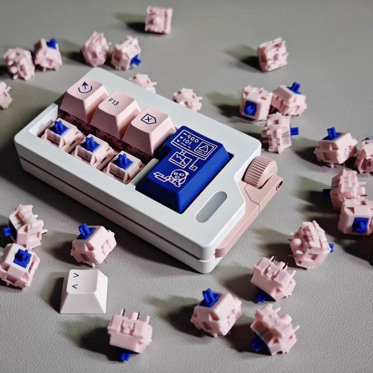 Small EMO Switch HMX Customization Linear 5Pins Factory Lubed HIFI ...