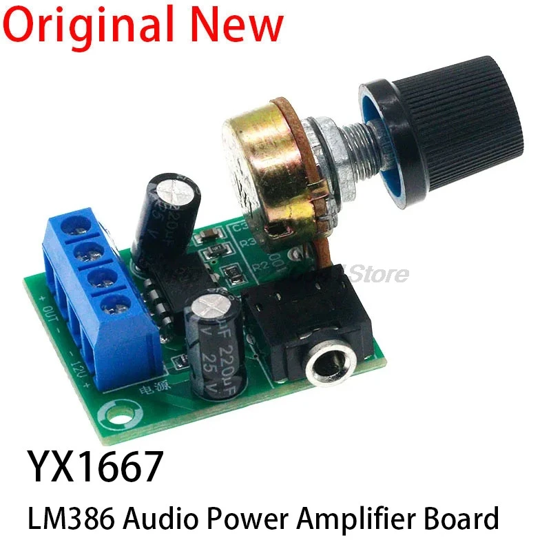 1PCS-New-Arrival-LM386-Audio-Power-Amplifier-Board-DC-3V-12V-5v-Mini ...