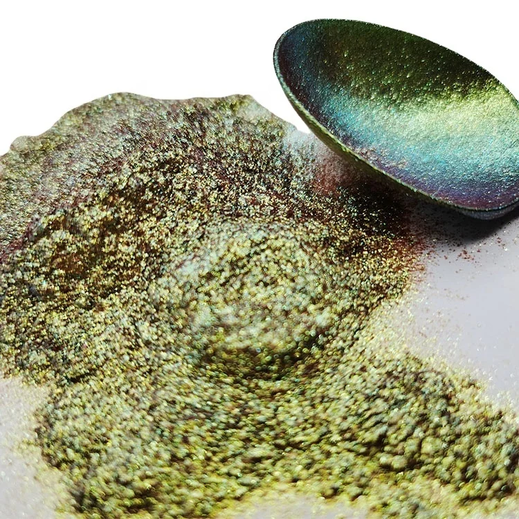Bulk Sparkle Chameleon Mica Powder Pigment Color Shift Pearl Pigment ...