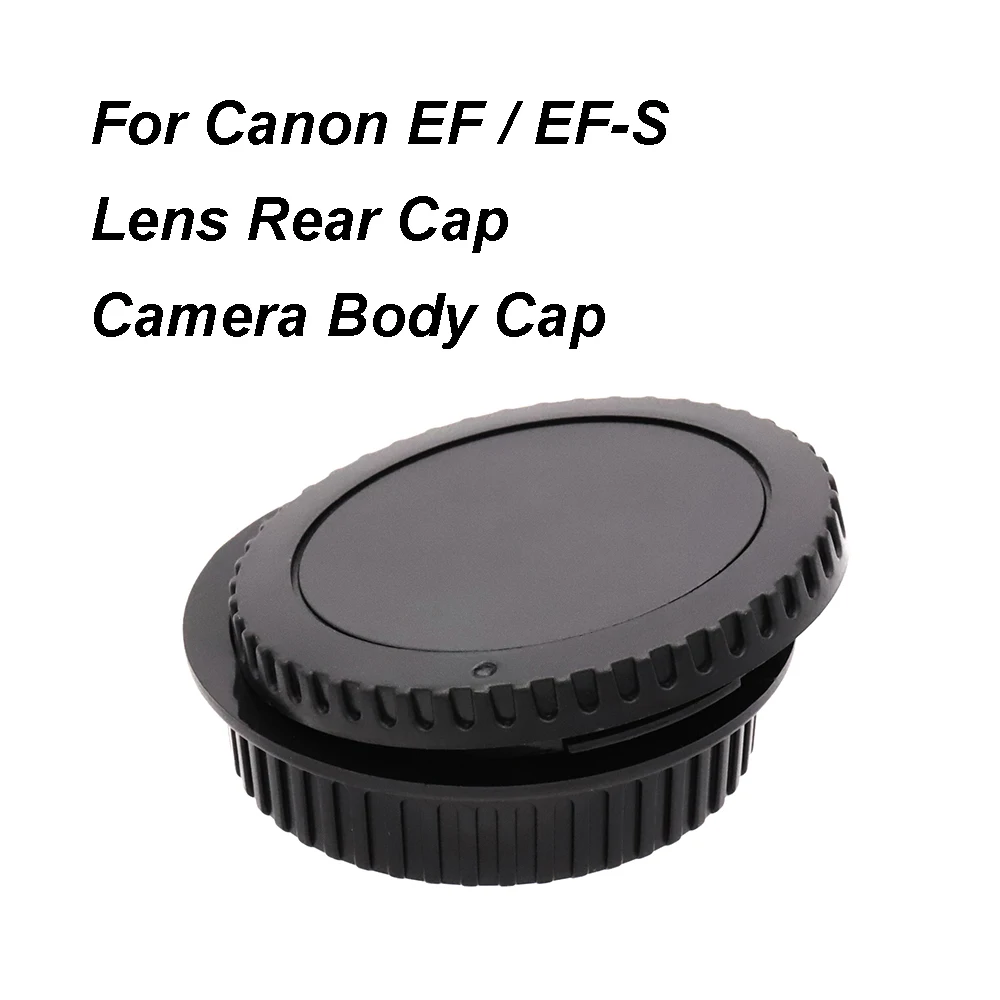 For Canon EOS EF / EF-S Lens Rear Cap / Camera Body Cap / Cap Set ...