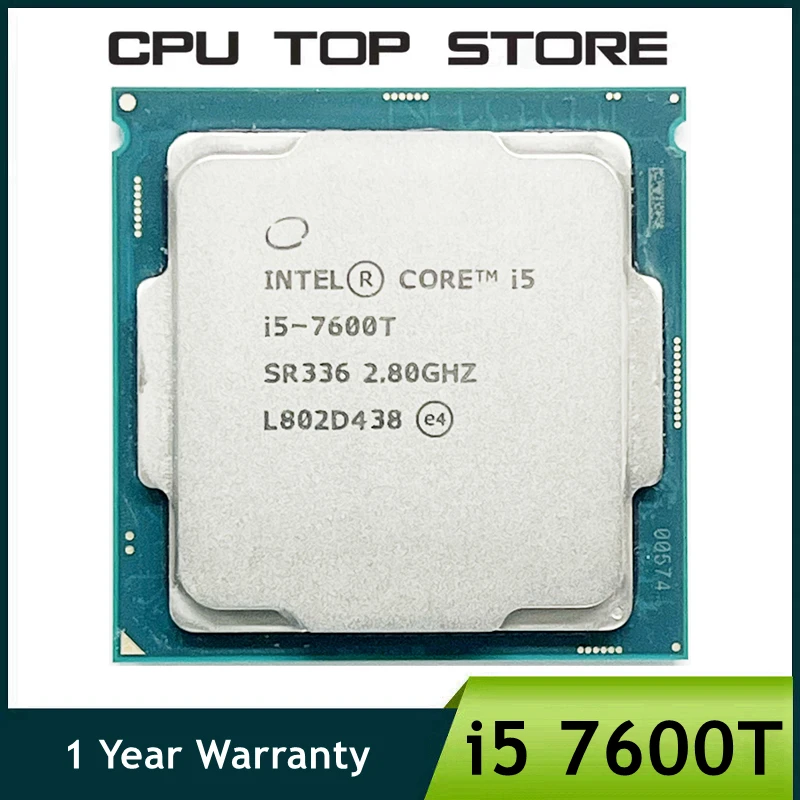 INTEL Core i5-7600T i5 7600T 2.8 GHz Quad-Core Quad-Thread CPU ...