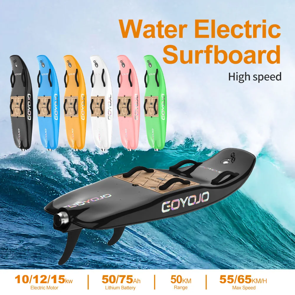 Water-Electric-Jet-Surfboard-for-Adult-with-10kw-High-Speed-Surfing ...
