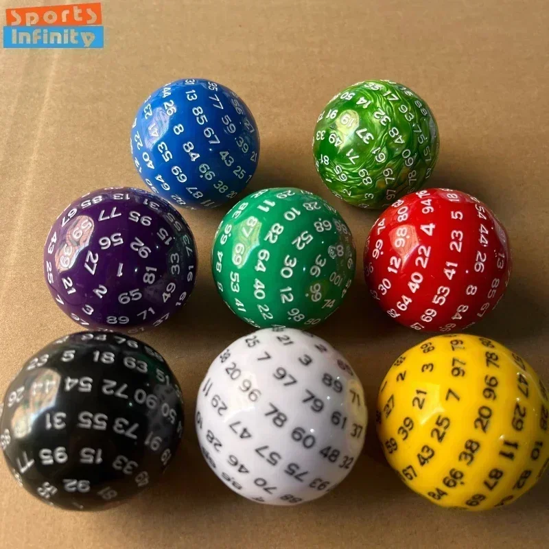 1pcs-100-Faces-Round-Ball-Multicolor-Digital-Dice-for-DND-TRPG-RPG ...