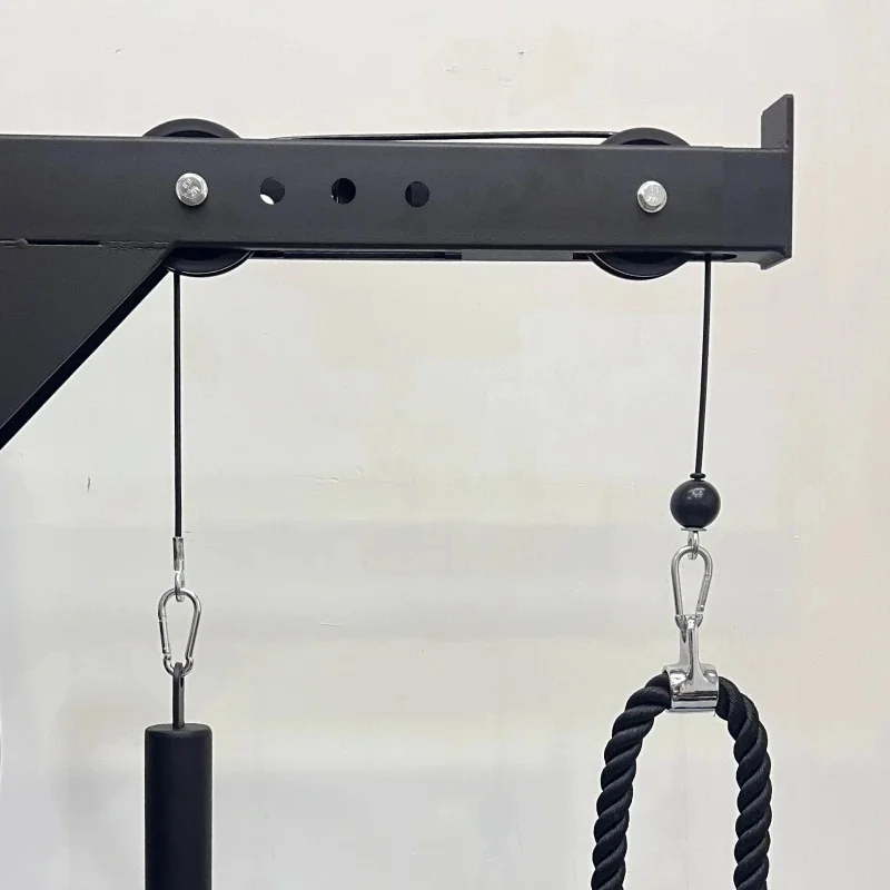 Weight Cable Pulley System DIY Sturdy Cable Station Equipment Wall ...