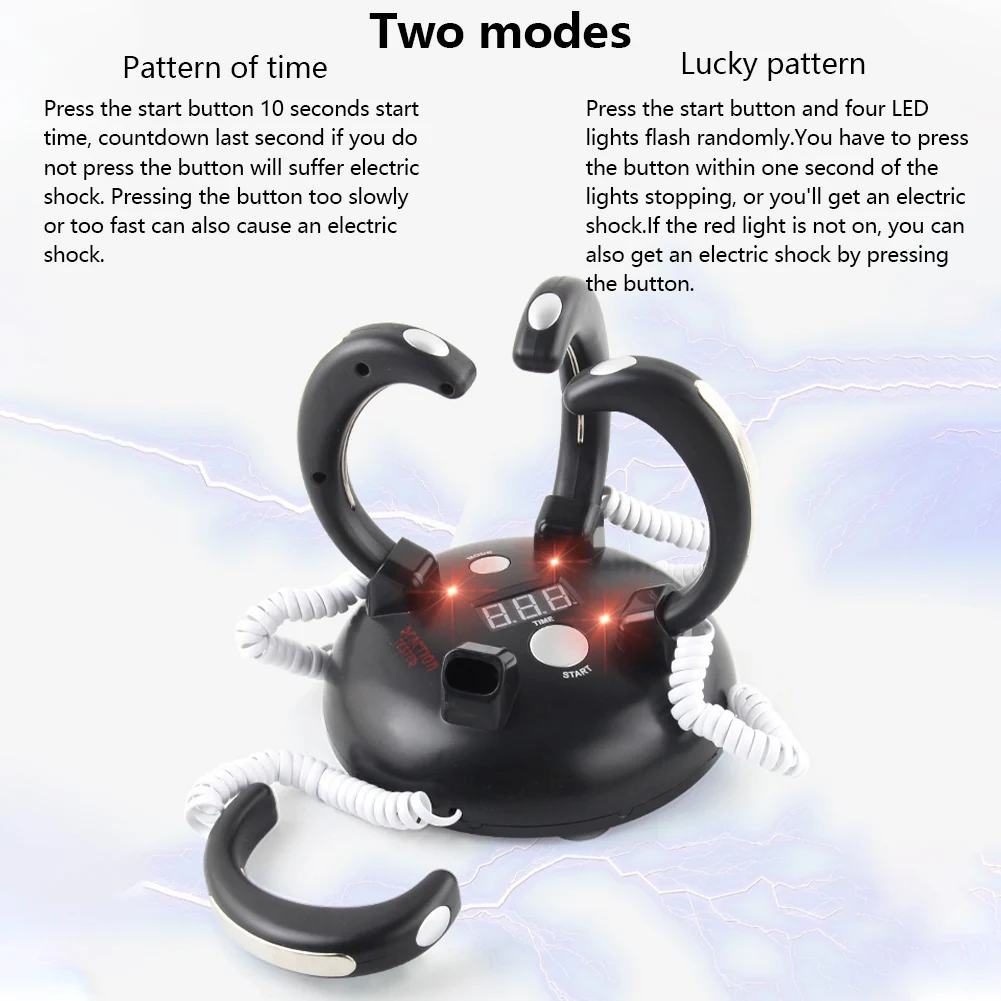 Mini Electric Shock Finger Game AA Battery Powered Electric Shocking ...