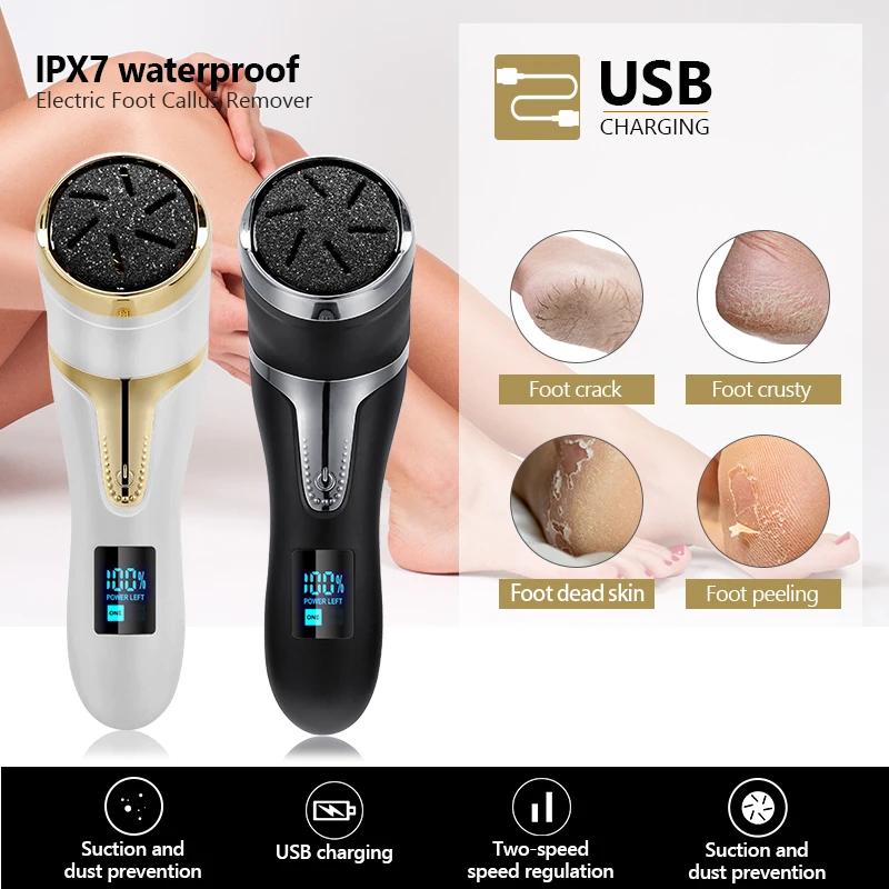 전기 페디큐어 도구 발 관리 파일 다리 뒤꿈치 제거 단단한 갈라진 각질 제거 발 청결 관리 기계 Led 디스플레이 Aliexpress