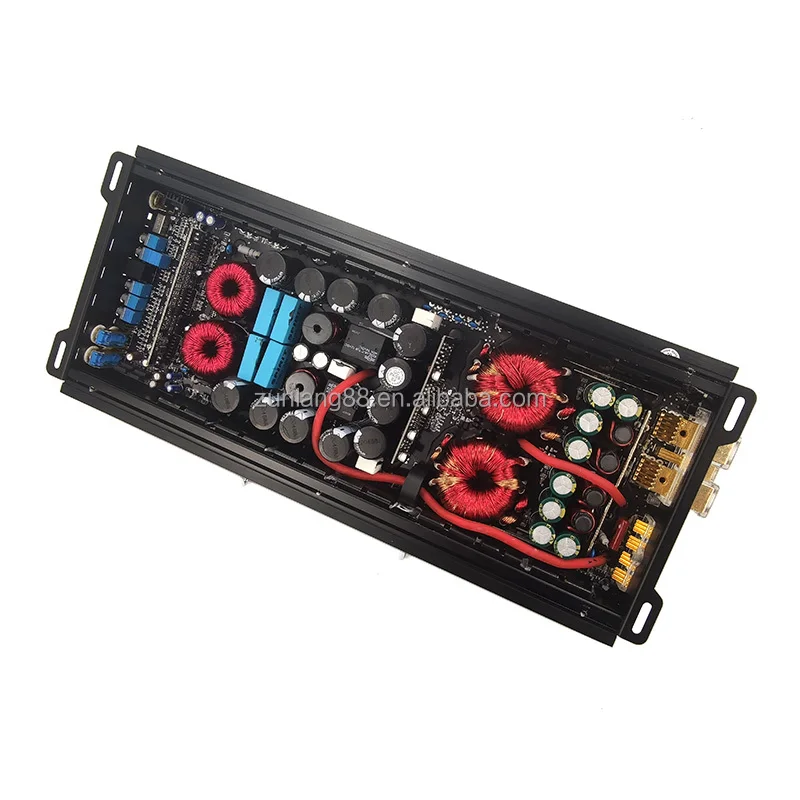 High Quality Amplifier Audio 1 Ohm Class D 1 Channel Power Aluminum Car ...