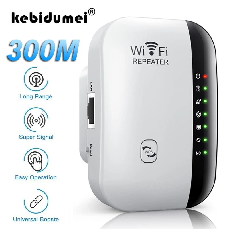 300Mbps-Wireless-WIFI-Repeater-2-4G-WiFi-Extender-Router-802-11N-Signal ...